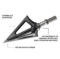 TenPoint | EVO-X Montec Fixed Blade Broadhead (3-pack)