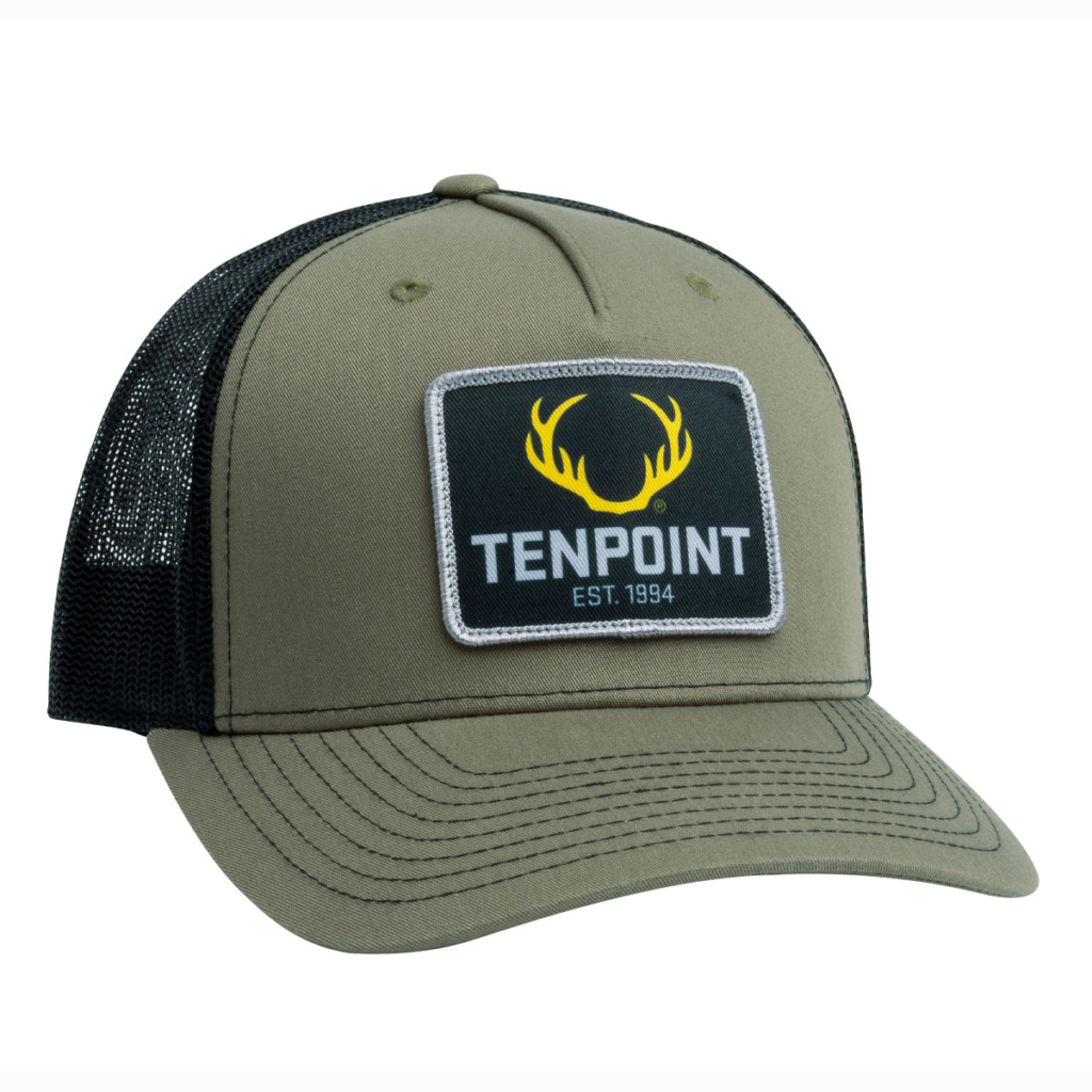 Classic Logo Patch Hat - Moss Green - TenPoint