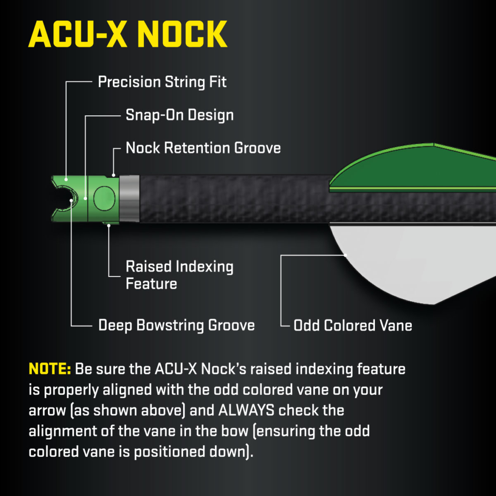 ACU-X Nock | TenPoint Crossbows