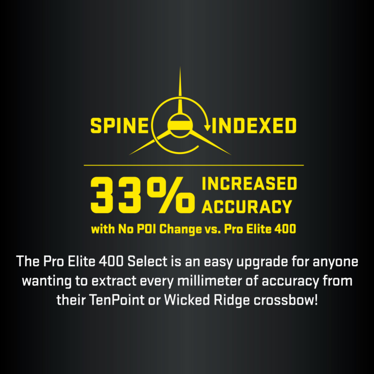 Pro Elite 400 select Carbon Arrow | TenPoint Crossbows