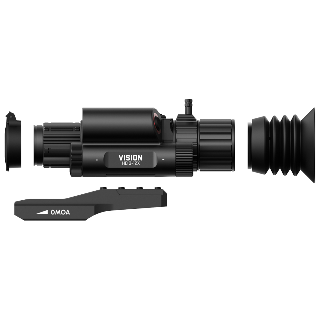 Vision HD Digital Rangefinding Scope with Recording Capability